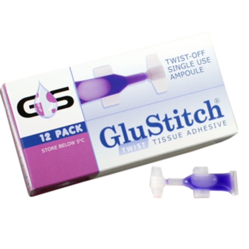 GluStitch® Twist Tissue Adhesive, Sterile, 12 x 0.5 mL - My Safe Care ...