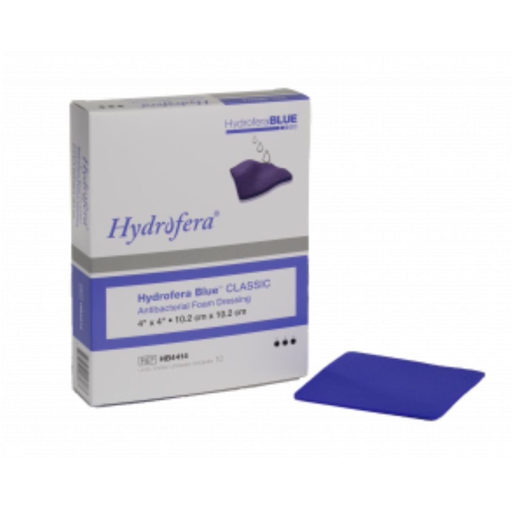 Hydrofera Blue® Classic Antibacterial Dressing, 2" x 2" - My Safe Care ...