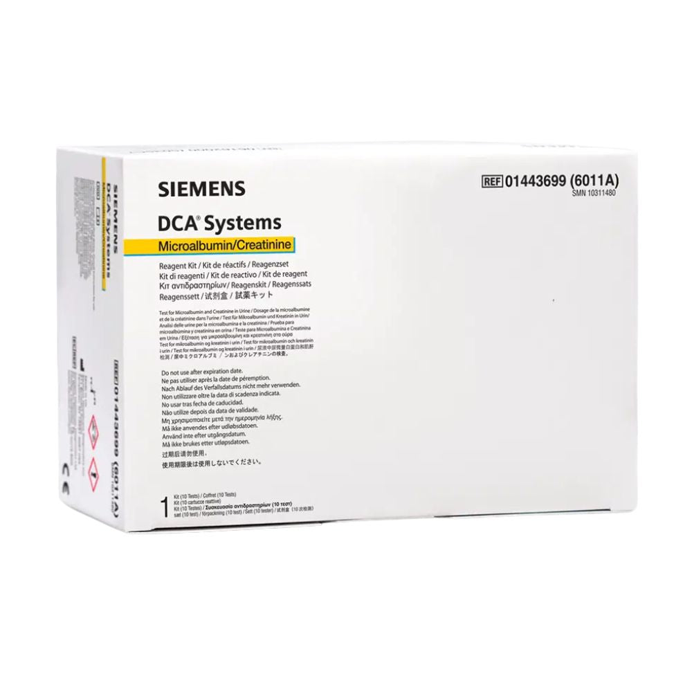 Siemens Healthineers DCA® Microalbumin/Creatinine Urine Test - My Safe ...