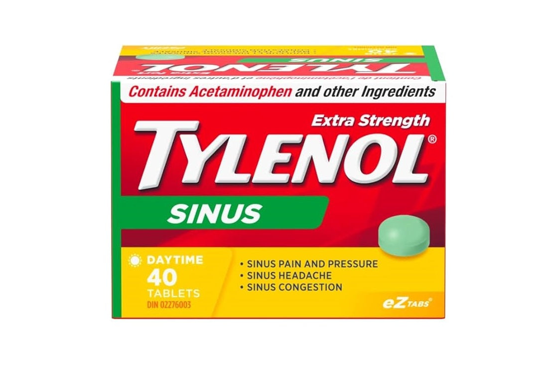Tylenol* Extra Strength Sinus eZ tabs - 40's - My Safe Care United States