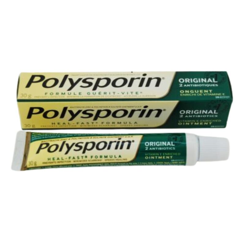 Polysporin Antibiotic Ointment, 30g Tube - My Safe Care United States