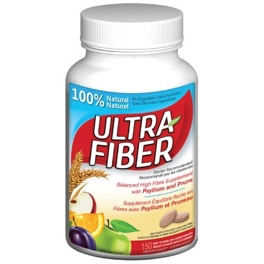 Ultra-Fiber: Ultra Fiber | 150 Caplets - My Safe Care United States
